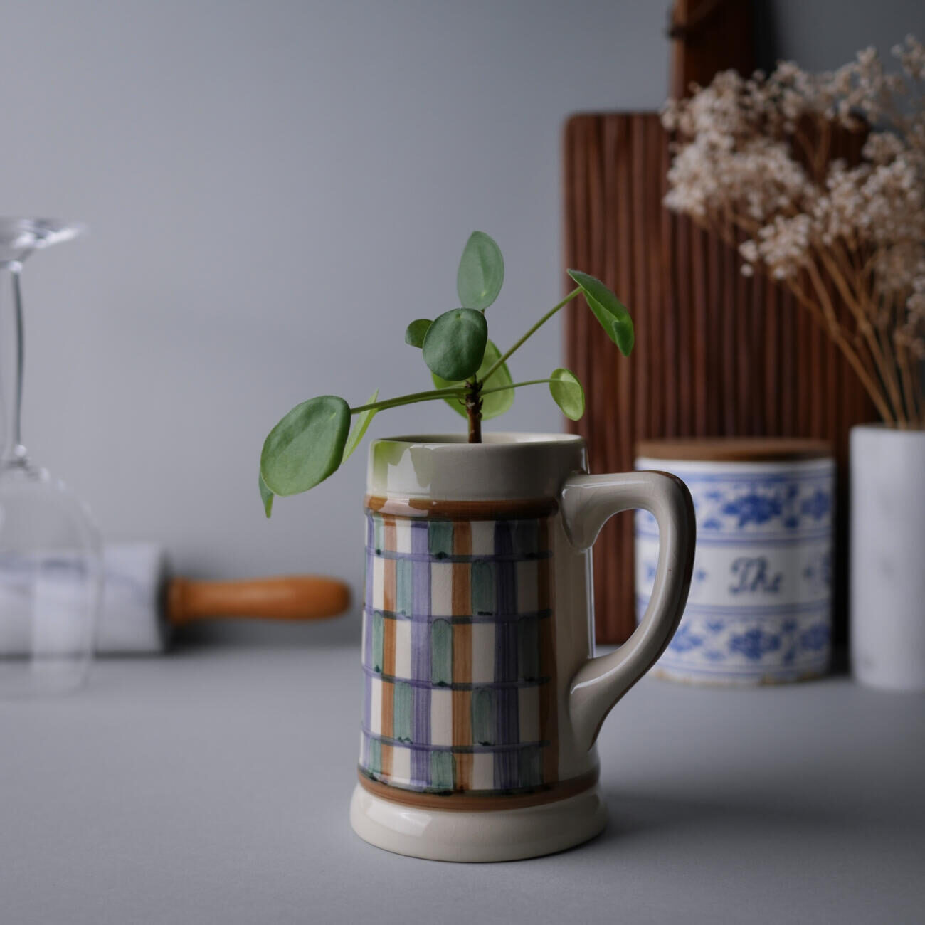 Håndmalet Krus fra Søholm » Gratis Retur