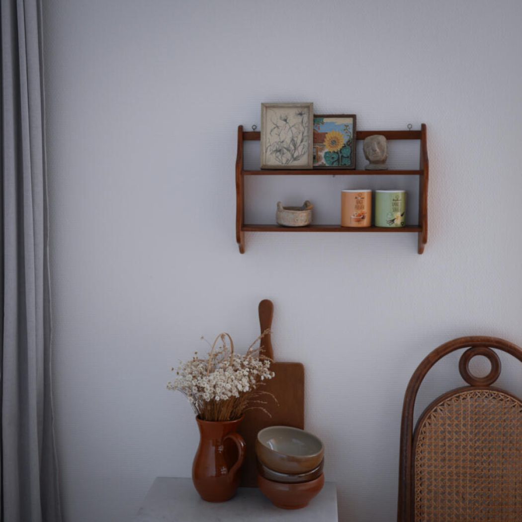 Lille Hylde i Træ » Gratis Retur